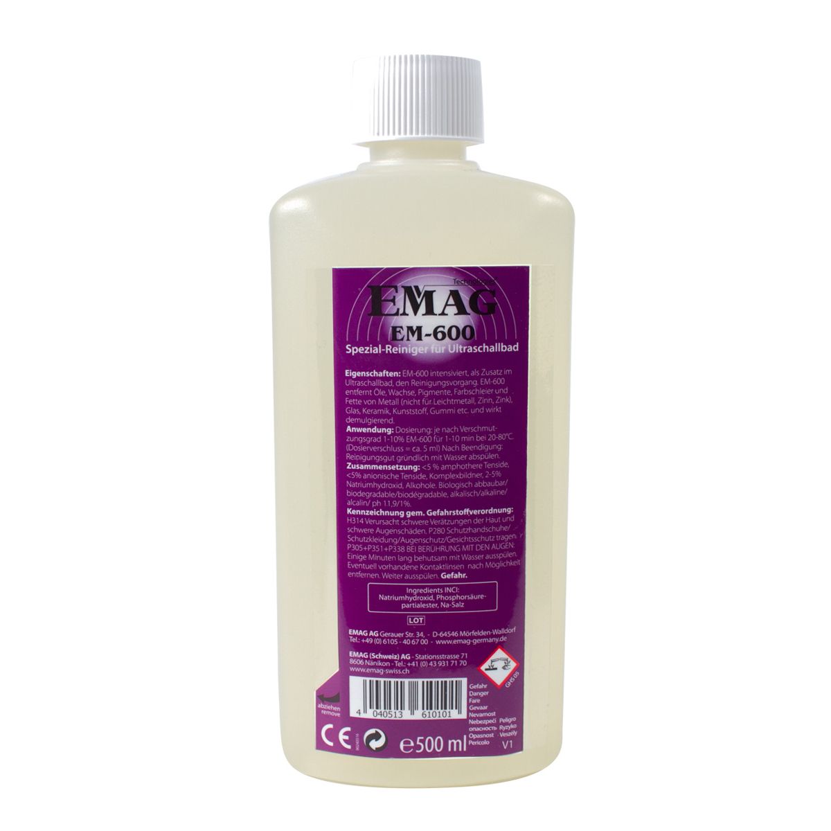 EM-600 500ml special cleaner